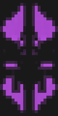Ender Dragon face Minecraft Banner