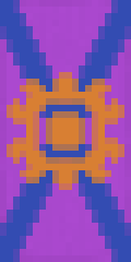 Forbidden Sun Minecraft Banner