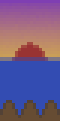 Sunset Banner Minecraft Banner