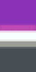 Asexual Flag Minecraft Banner