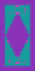 Amethyst shield Minecraft Banner