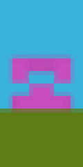 blue shulker box Minecraft Banner