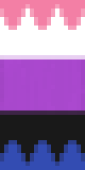 Genderfluid Flag Minecraft Banner