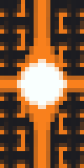 Orange Banner Minecraft Banner
