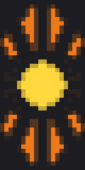 Sun Banner Minecraft Banner