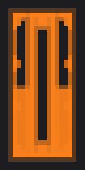 Orange Hammer (Tall) Minecraft Banner
