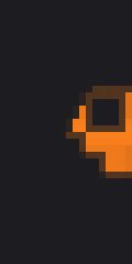 weird orange person Minecraft Banner