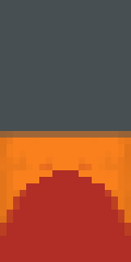 Nether lava shore/beach template Minecraft Banner