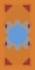 Blue Cog Minecraft Banner