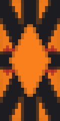 Fire Demon Banner Minecraft Banner