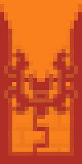 Lava monster banner Minecraft Banner