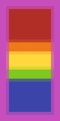 Rainbow Banner Minecraft Banner