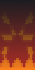 Lava Monster: Shield Minecraft Banner