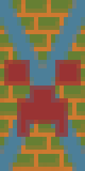 Creeper Pattern Minecraft Banner