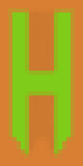Cool Letter H Minecraft Banner
