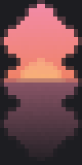 Pink sunset (My favorite colors!) Minecraft Banner