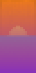 The Sunset Minecraft Banner