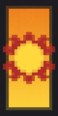 Sun Banner Minecraft Banner