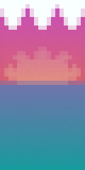 Sunset Sea Minecraft Banner