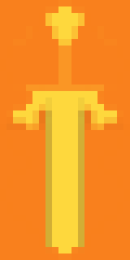 Golden Sword Minecraft Banner