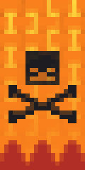 Lava Banner Minecraft Banner