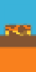 Badlands Biome Minecraft Banner