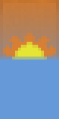 Sunset Minecraft Banner