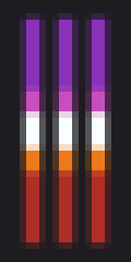 lesbian flag Minecraft Banner
