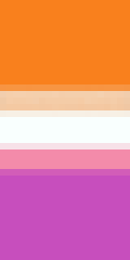 Lesbian Pride Flag Minecraft Banner