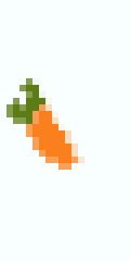White Carrot Minecraft Banner