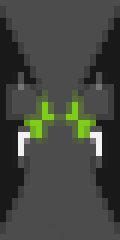 Gray Creeper! Minecraft Banner