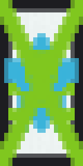 El escudo del alien Minecraft Banner