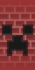 creeper face Minecraft Banner