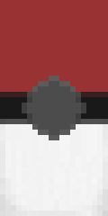 Pokeball Minecraft Banner