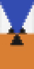 Sonic the Hedgehog Minecraft Banner