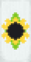 sunflower banner Minecraft Banner