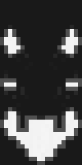 Scary/Evil FACE Minecraft Banner