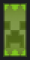 Minecraft Creeper danger Banner Minecraft Banner
