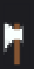 shield banner: axe Minecraft Banner