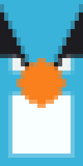 Bluebird banner Minecraft Banner