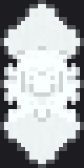 White monster (1st try) Minecraft Banner