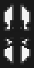 Wither Skeleton and crossbones by nonoodles_ Minecraft Banner