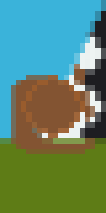 Beaver with Birch Minecraft Banner