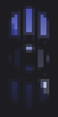 Blue Minecraft Banner
