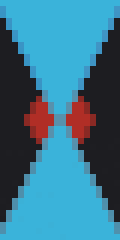 Water deadpool Minecraft Banner