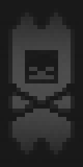 skull in the dark Minecraft Banner
