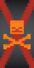 skull bone banner Minecraft Banner