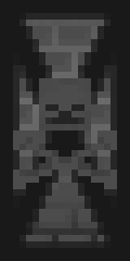 Black Skeleton Banner Minecraft Banner