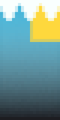 Blue sky Minecraft Banner