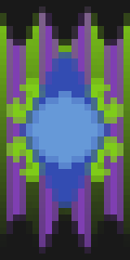 Blue Orb Banner Minecraft Banner